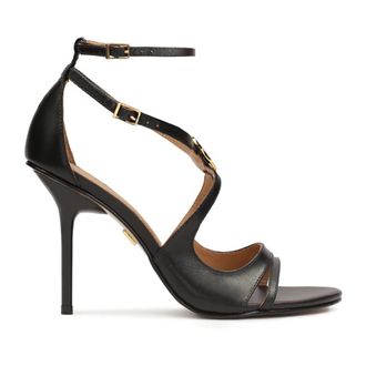 Kazar Schwarze Sandalen mit fein geschnittenem Obermaterial - - Shoes - Damen - Schwarzk - 40 EU