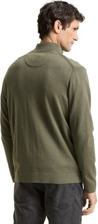 Tom Tailor Strickjacke mit Logo Stickerei