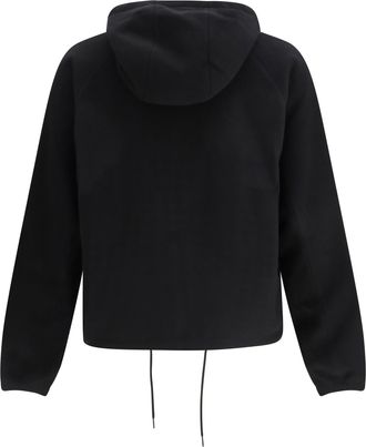 Prada Technical Hooded Blouson Jacket - Black