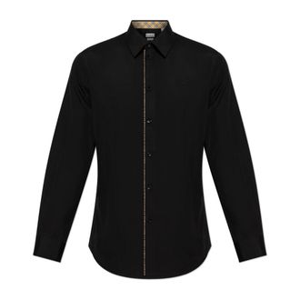 Burberry Herren, Shirts, Schwarzk, LGr&ouml;&szlig;e