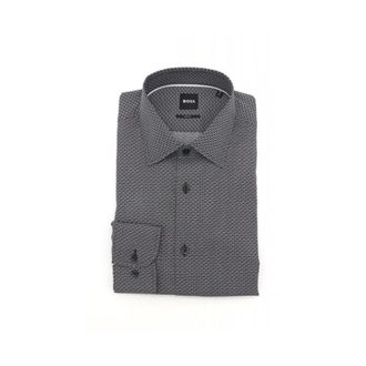 HUGO BOSS H-Hank Kent C1-214 Hemd - - Shirts - Herren - Schwarzk - M