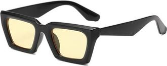 Generic Lunettes De Soleil Tendance For Hommes, Protection UV400, Id&eacute;ales For Les D&eacute;placements Quotidiens Et La Photographie De Rue For Femmes.(Yellow)