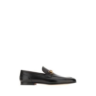 Gucci Jordaan Loafer - - Shoes - Herren - Schwarzk - 41 EU