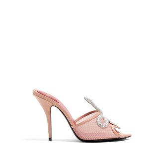 Valentino Garavani Coeur Vip&egrave;re Leder-Mules - - Shoes - Damen - Rosa - 41 EU