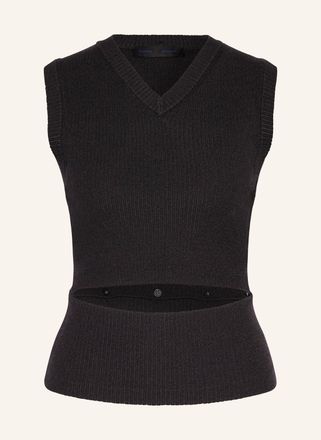 Proenza Schouler Pullunder Mit Abnehmbarem Saum grau