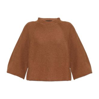 Fabiana Filippi Femme, Pulls, Brun, Taille: 42 FR Sequin Sweater