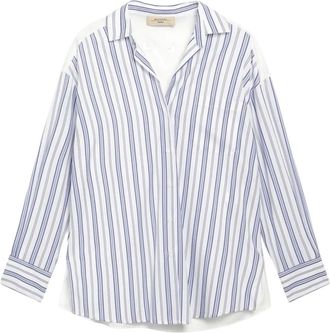 Max Mara Chemise Coupe Relax Imprim&eacute; Rayures - Femme - Blouses et Chemises - Multicolore - Taille: 32 FR
