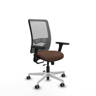 Piqueras y Crespo B&uuml;rostuhl Zulema mit 3D-Armlehnen, h&ouml;henverstellbare Lendenwirbelst&uuml;tze, ausgestattet mit Syncro/Traslack und Schneideschaum, mit Rollen von 65 mm, Pa