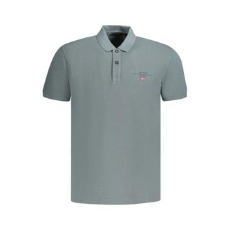 Napapijri Kurz&auml;rmeliges Polohemd - - Tops - Herren - Grau - S