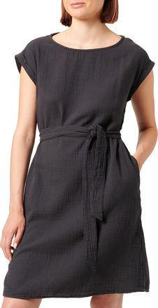 s.Oliver Damen 2137649 Kleid kurz, Blau 242124, 44