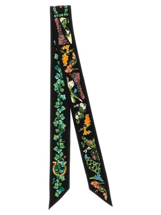 Ferragamo Eden Shoes Scarf - Black