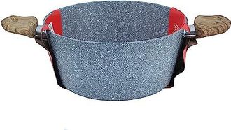 Pratesi INDUKTIONSKASSEROLLE 2/M Madame GRAU cm.24, 18/8 Edelstahl, Multicolor, one Size