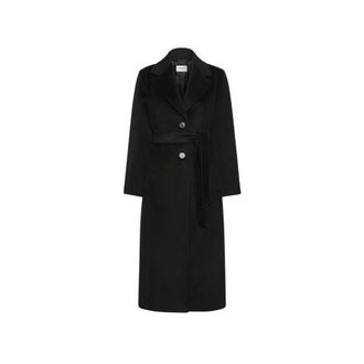 Max Mara Manteau long Bronte - Femme - Manteaux - Noir - Taille: 38 FR
