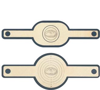 Generic Brot Silikonschlinge, Silikonpfanne Schlinge - Hitzebest&auml;ndige Silikon -Backmatte Mit Langem Griff F&uuml;r Niederl&auml;ndische Ofen - Silikonschlinge Holl&auml;ndi