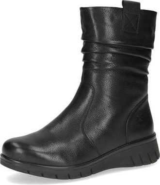 Caprice Femme Damen 9-26455-45 Botte Tendance, Nappa Noir Noir, 40 EU Large