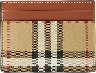 Burberry Femme, Accessoires, Beige, Taille: ONE Size Sandon Cardholder
