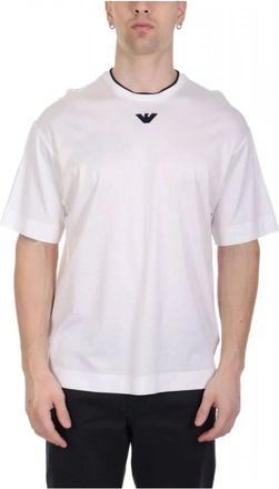 Emporio Armani Homme, Tops, Blanc, Taille: M Emporio Armani - Hauts > T-Chemises