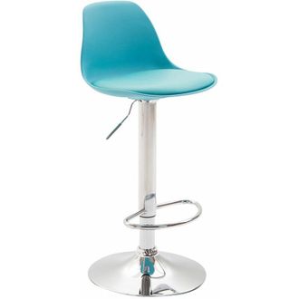Clp Barhocker Kiel Kunststoff chrom blau