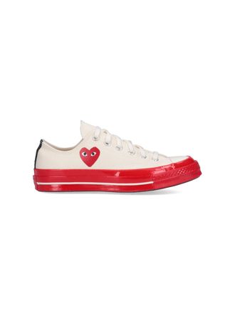 Comme Des Garçons X Converse Chuck 70 Low Top Sneakers