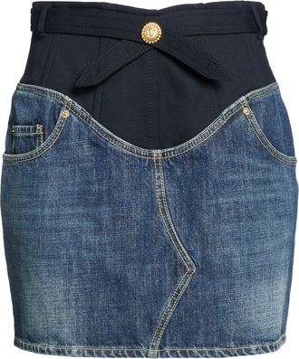 Balmain HOSEN & R&Ouml;CKE - Jeansr&ouml;cke auf YOOX.COM