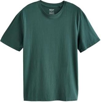 Next T-Shirt Épais pour Homme à Col Ras du Cou, 100% Coton, T-Shirts pour Homme