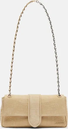 Jacquemus Sac Bambino Cha&icirc;ne en daim