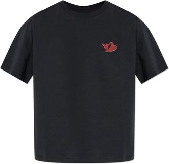 Emporio Armani Femme, Tops, Noir, Taille: 36 FR T-Chemises