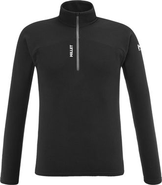 Millet K Lightgrid PO M - leichtes Fleece f&uuml;r Herren - Bergsteigen, Wandern, Lifestyle, Schwarz
