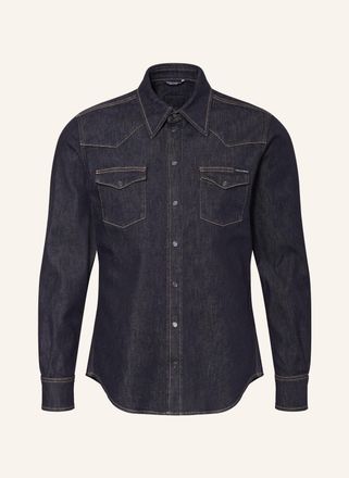 Dolce & Gabbana Jeanshemd Slim Fit blau