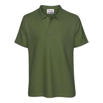 MC2 Saint Barth Linen 52 Military Polo - - Tops - Herren - Gr&uuml;n - L