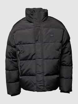 A|X Armani Exchange Steppjacke mit Daunen-Federn-F&uuml;llung und Label-Patch