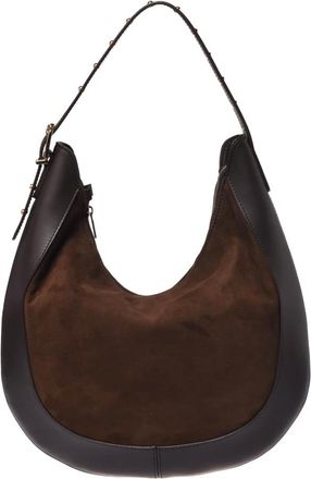 Baldinini Femme, Sacs, Brun, Taille: ONE Size Sac bandouli&egrave;re marron fonc&eacute;
