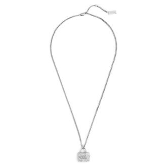 Marc Jacobs Femme, Accessoires, Gris, Taille: ONE Size Le Collier Sac Tote Pav&eacute;