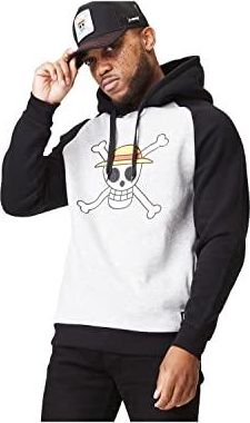 Capslab Sweat à Capuche Homme One Piece Skull