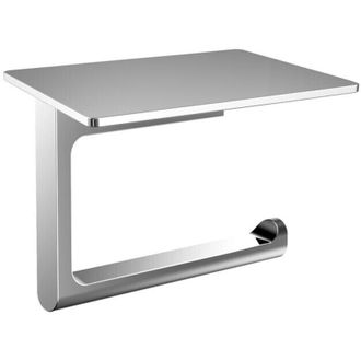Emco Emco - flow porte-papier avec tablette universelle, chrom&eacute;