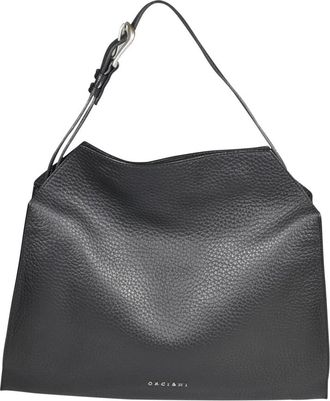Orciani Femme, Sacs, Noir, Taille: ONE Size Sac bandouli&egrave;re souple Trinity Medium
