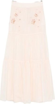 Ermanno Scervino Femme, Jupes, Rose, Taille: 38 FR Maxi Skirts