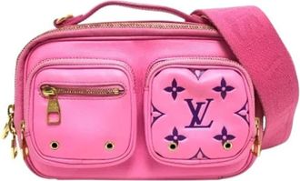 Louis Vuitton Sac bandouli&egrave;re vintage doccasion - Femme - Pre-owned - Rose - Taille: ONE Size
