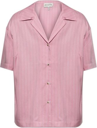 Munthe Femme, Blouses et Chemises, Rose, Taille: 40 FR Brianda Shirt