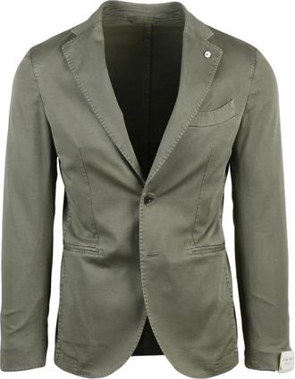 L.B.M. 1911 L.b.m. 1911, Homme, Vestes, Vert, Taille: 3XL Giacca Sfiancata