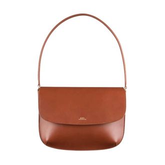 A.P.C. Sarah Mini Schultertasche - - Bags - Damen - Braun - ONE SIZE
