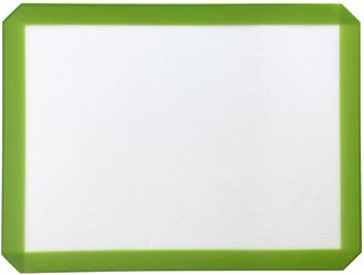 pandoo Dauerbackfolie | Wiederverwendbare Backmatte aus Silikon | Nachhaltiges Mehrweg-Backpapier | Wiederverwendbare Backfolie, Silikonmatte, rutschfest, Hi