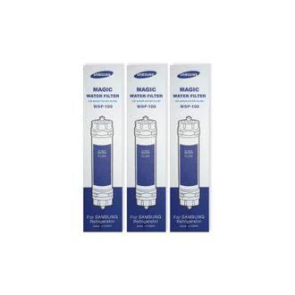 Samsung Set von 4 Original WSF-100-Wasserfiltern f&uuml;r den amerikanischen K&uuml;hlschrank Samsung