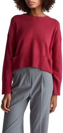 Benetton Damen Maglia G/C M/L 126wd10e4 Pullover, rot, M