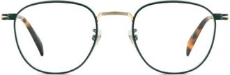 Eyewear by David Beckham unisex, Accessoires, Vert, Taille: 49 MM 1241 2M6 Eyeglasses