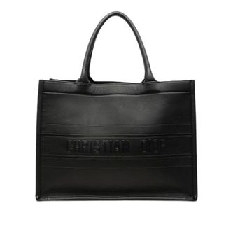 Dior Pre-owned Book Tote - Femme - Pre-owned - Noir - Taille: ONE Size