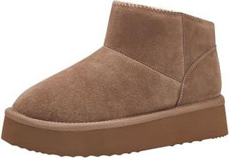 Marco Tozzi Bottines zippées pour Femme 2-26833-43 Botte Tendance, Noix, 37 EU