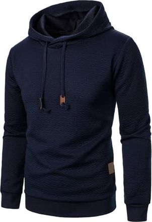 Generic Sweat &agrave; capuche pour homme - Chaud - D&eacute;contract&eacute; - Manches longues - Cordon de serrage - Sweat &agrave; capuche - Sweat &agrave; capuche avec poche - Loisirs - T-sh