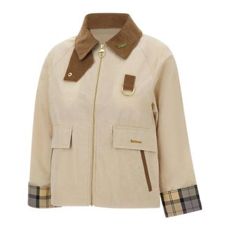 Barbour Femme, Vestes, Beige, Taille: 42 FR Icons Spey Showerproof Jacket