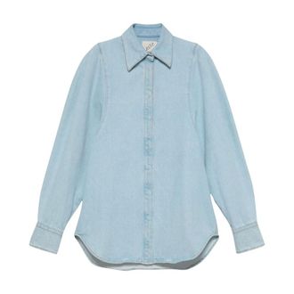 Bite Studios Damen, Blusen & Hemden, Blau, SGr&ouml;&szlig;e